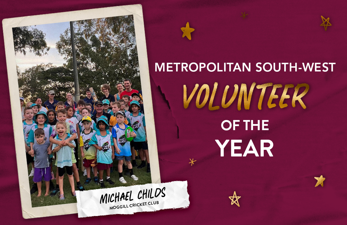 Metropolitan South-West | Volunteer of the Year | Queensland Cricket