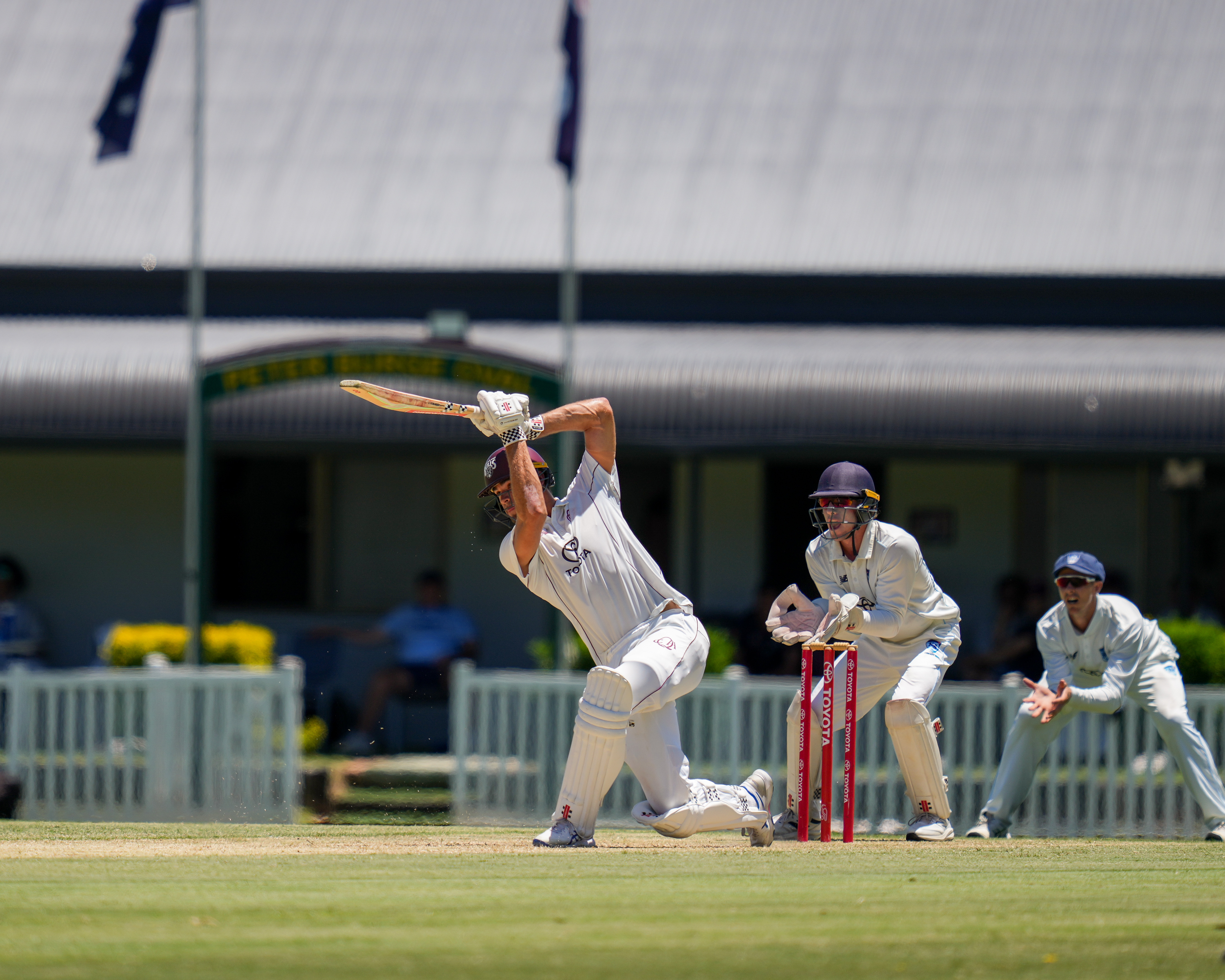 Burdon Leads Way For Qld | Queensland Cricket